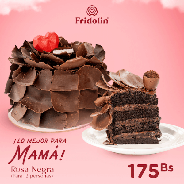 Torta Rosa Negra 12 pers. | Fridolin