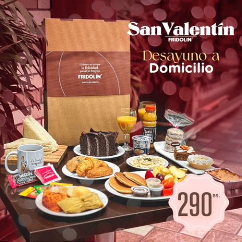 Desayuno Fridolin San Valentín | Fridolin
